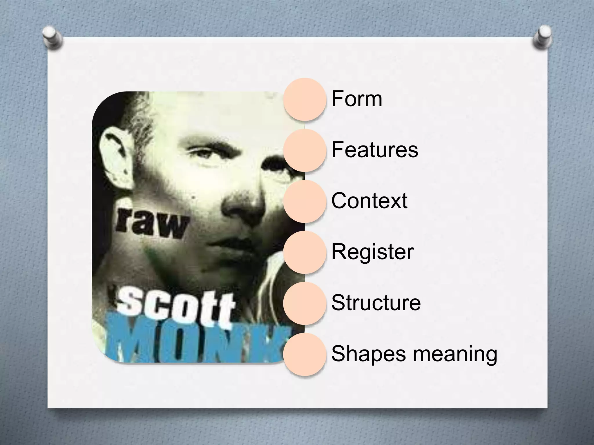 Raw by Scott Monk | PPTX