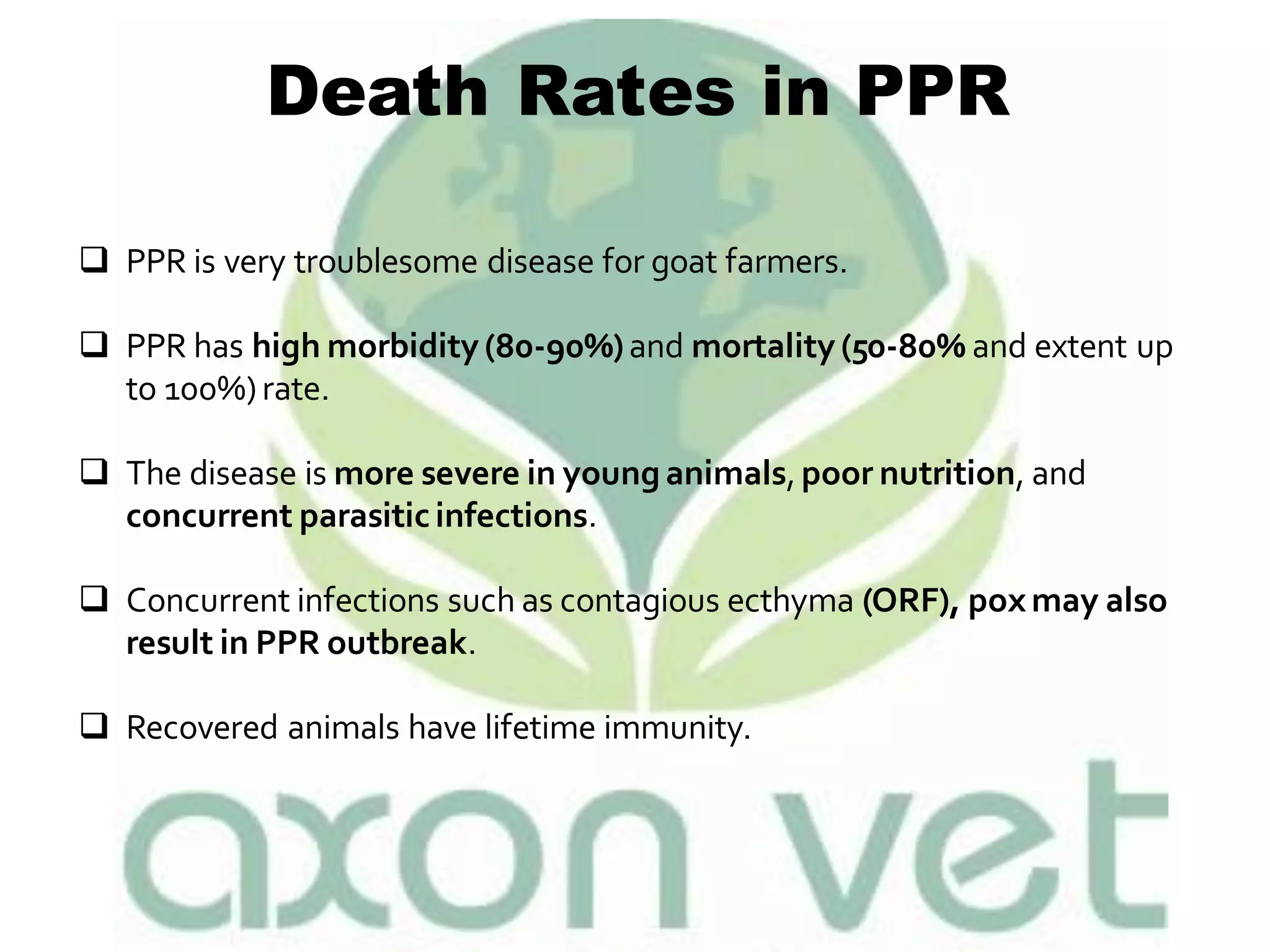PPR Control in Modern Goat Farms in India | PPT