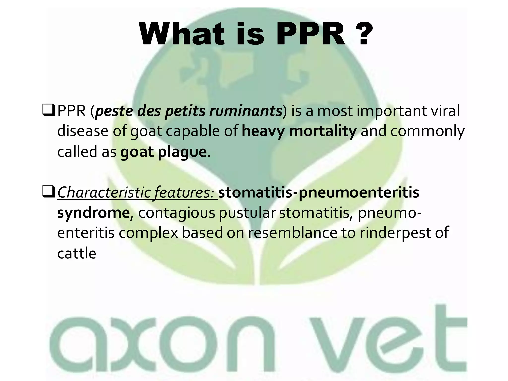 Ppr control in modern goat farms in india | PDF