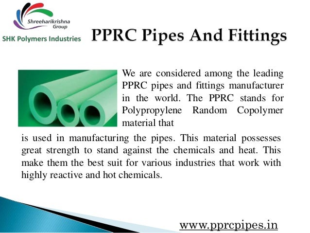 PPRC Pipe - PPR Pipe fittings