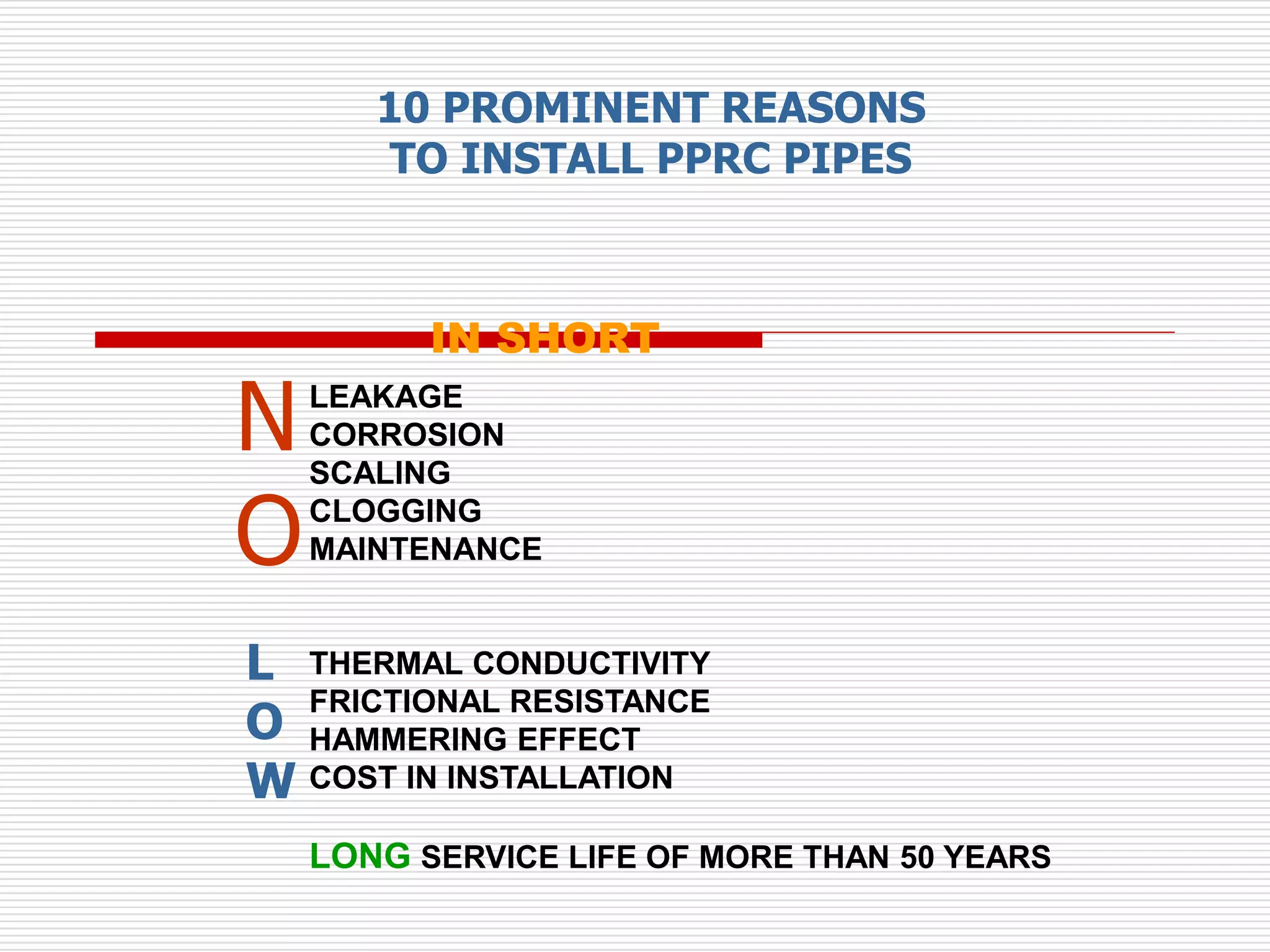 PPRC piping presentation | PDF