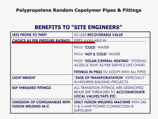 PPRC piping presentation | PDF