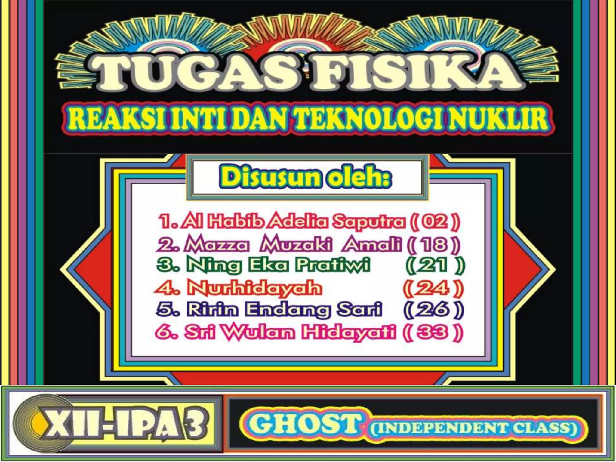 Pp reaksi inti dan teknologi nuklir | PPTX