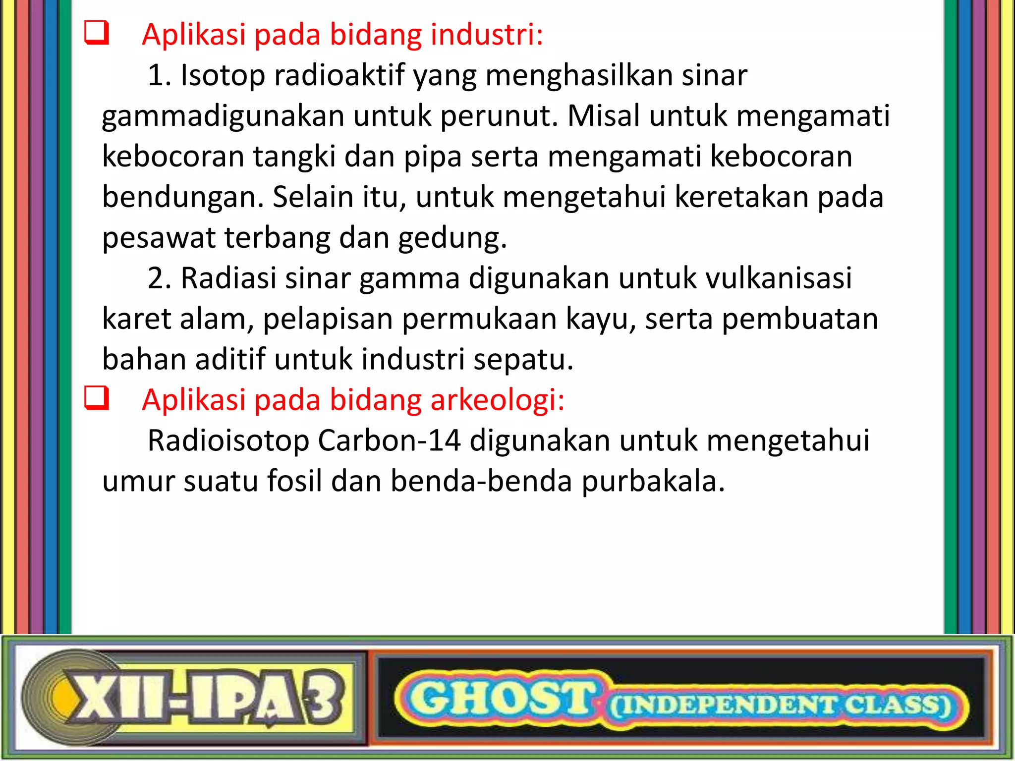 Pp reaksi inti dan teknologi nuklir | PPTX