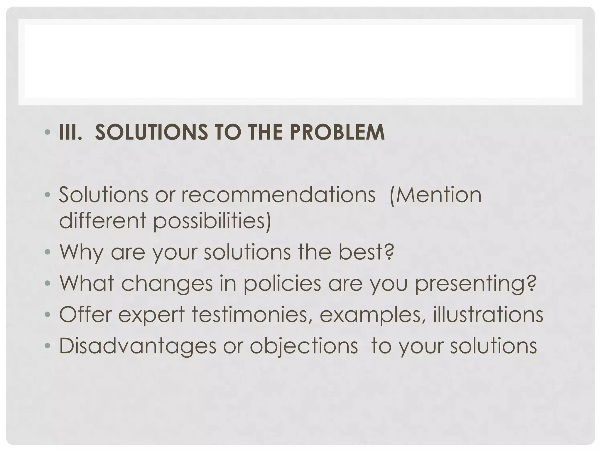 P presentation 2 (problem solving speech) | PPTX