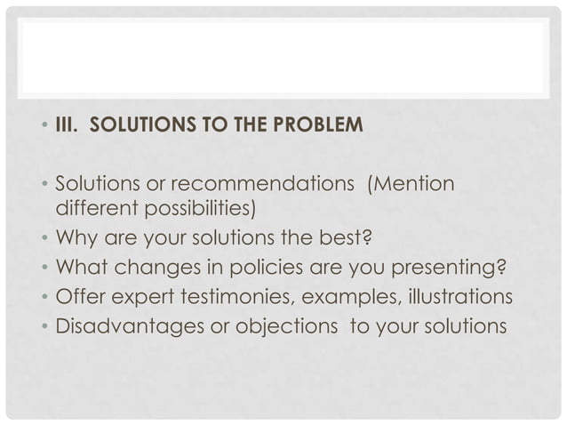 P presentation 2 (problem solving speech) | PPT