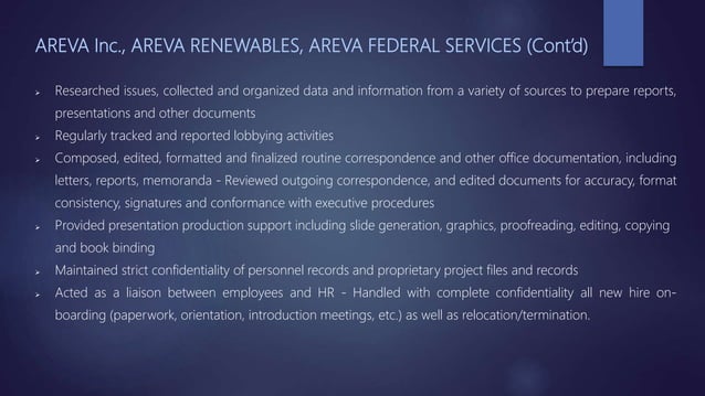 Malika Snail Resume | PPT