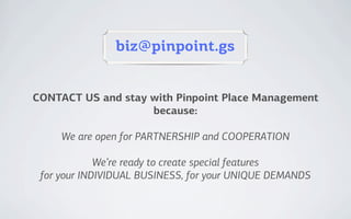 Pinpoint meets Retail | PPT