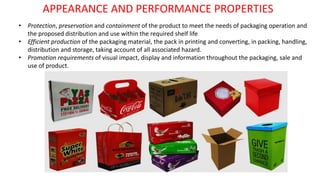 Paper used in food packaging | PPT