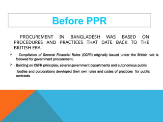 PPR History Presentation - Sarower.pptx. | PPT