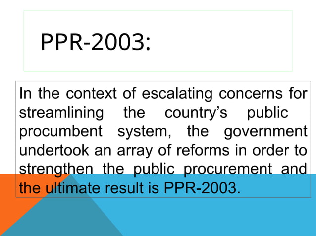 PPR History Presentation - Sarower.pptx. | PPT