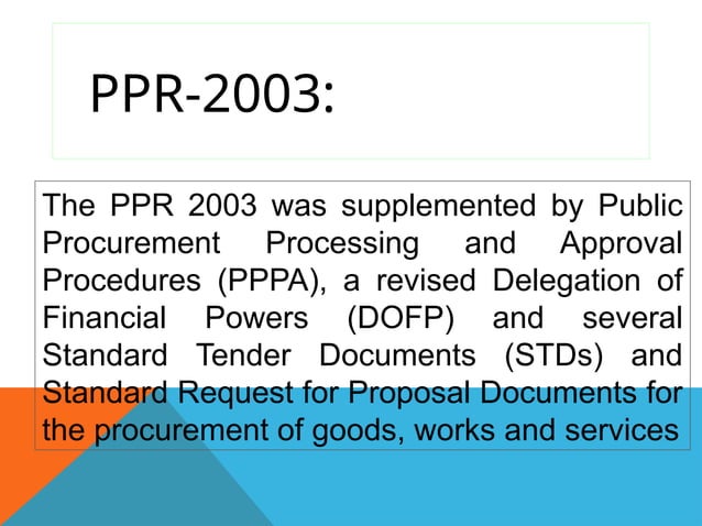 PPR History Presentation - Sarower.pptx. | PPT