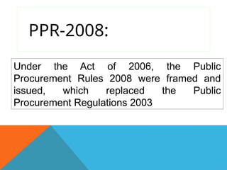 PPR History Presentation - Sarower.pptx. | PPT