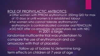 PPROM(preterm prelabor rupture of membranes) | PDF