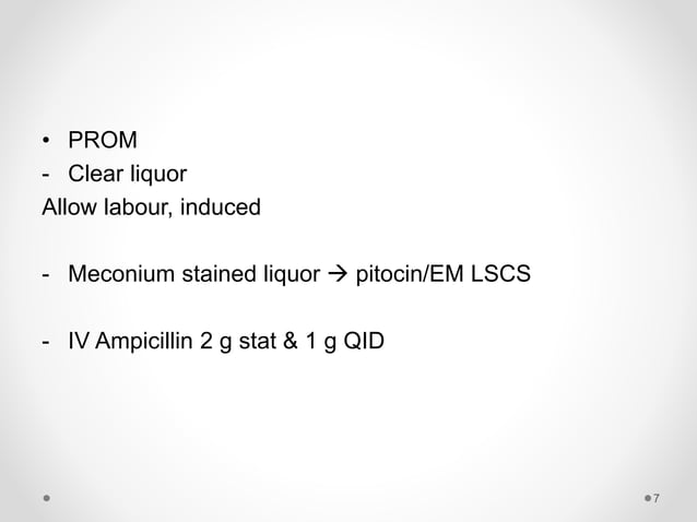 Pprom & prom | PPTX | Pregnancy | Reproductive Health