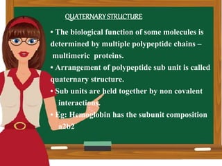 protein structure ppt by manikant mani | PPT