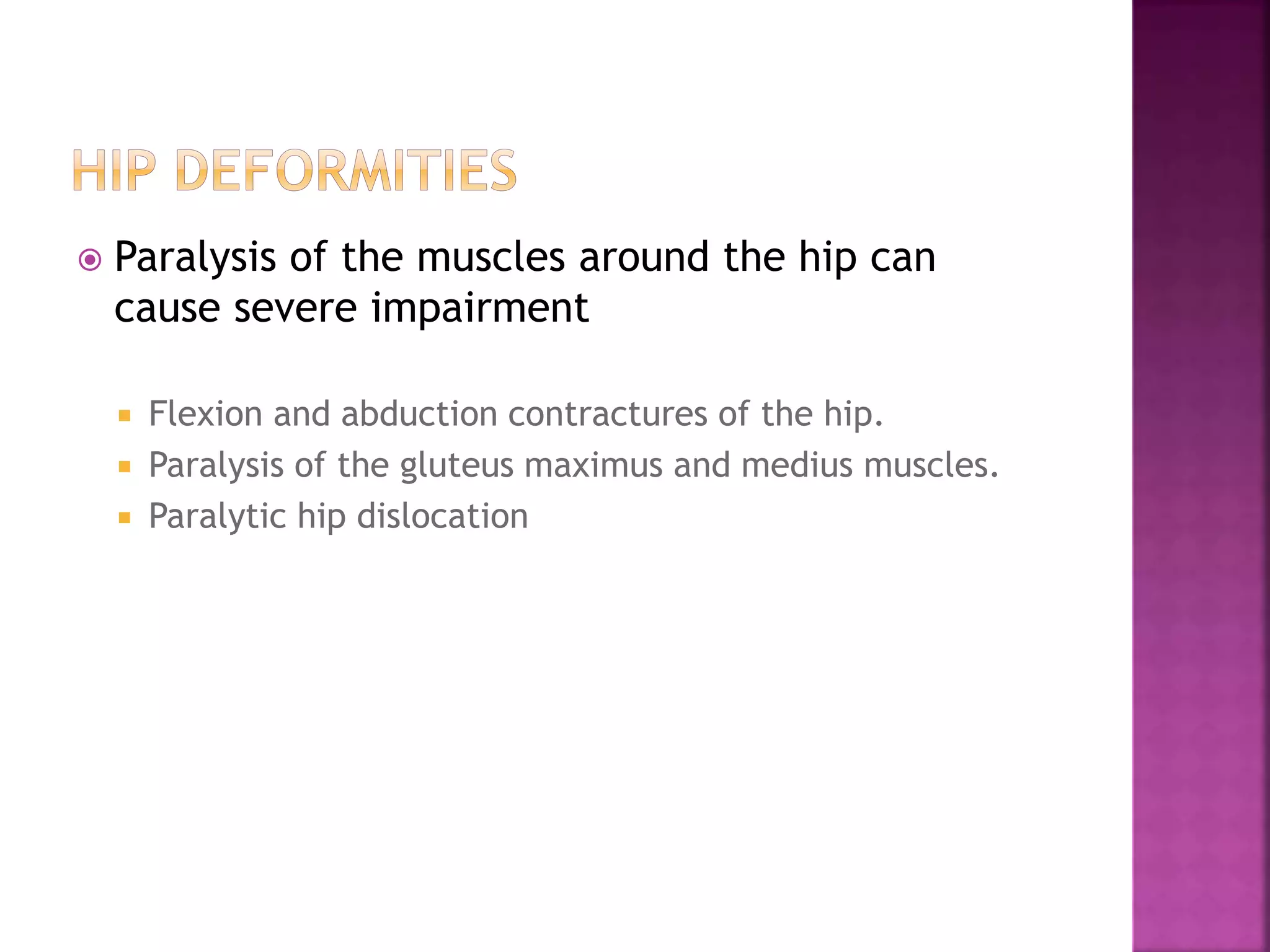 post polio residual paralysis | PPTX