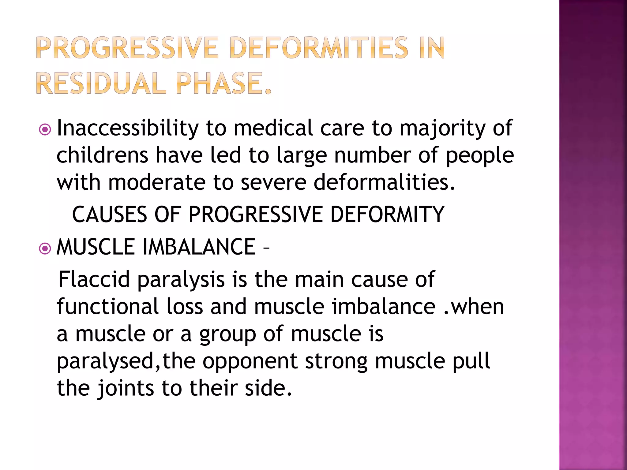 post polio residual paralysis | PPTX