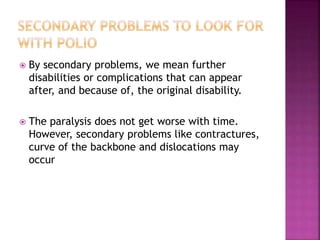 post polio residual paralysis | PPTX