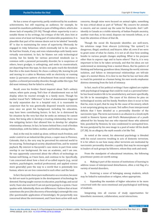 A Psychological Accounting of a Modern Luddite: Ted Kaczynski AKA the ...