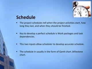 Project planning and Scheduling | PPT