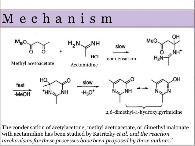 Pinner pyrimidine synthesis