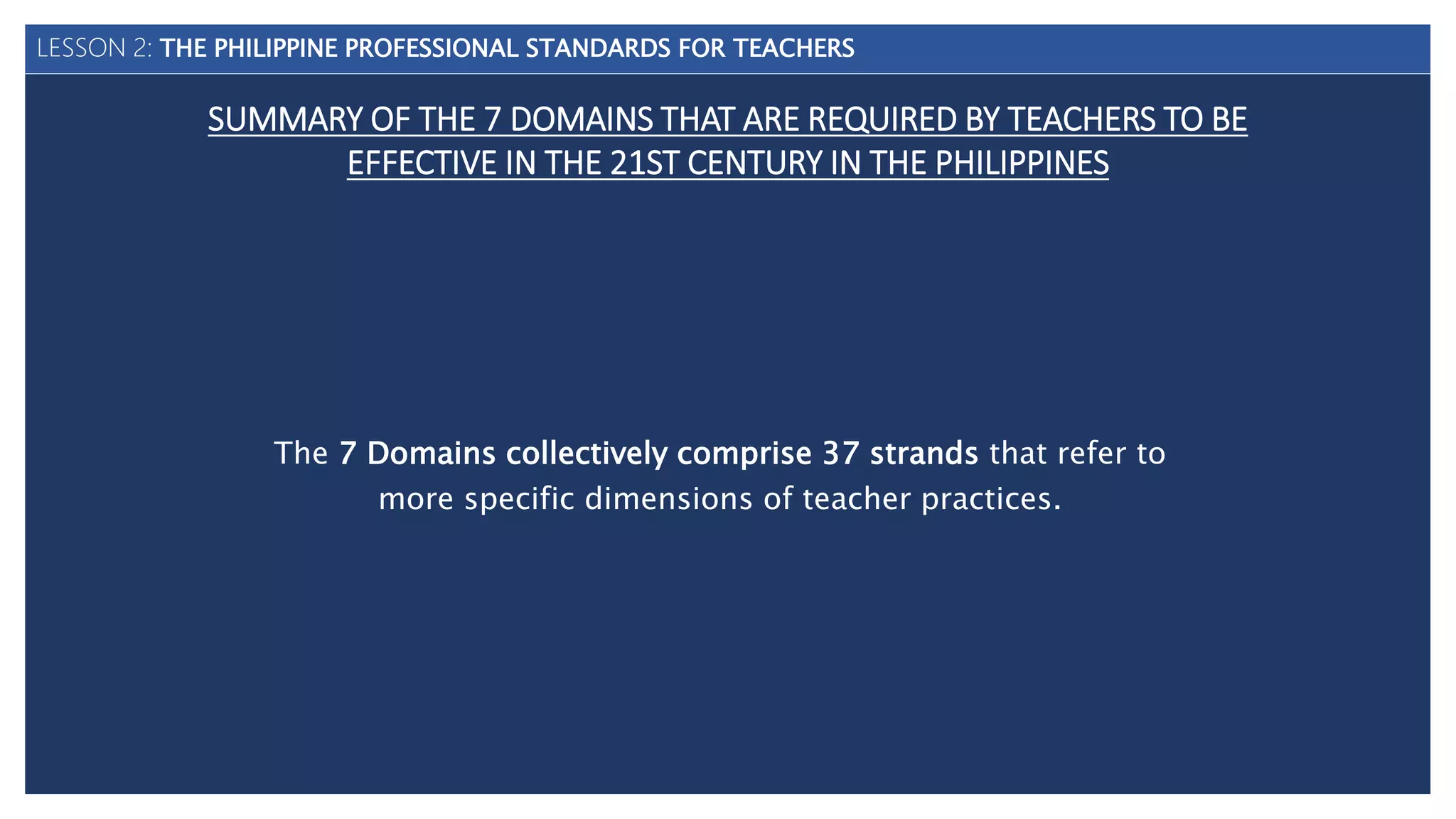 Philippine Professional Standards for Teachers | PPTX