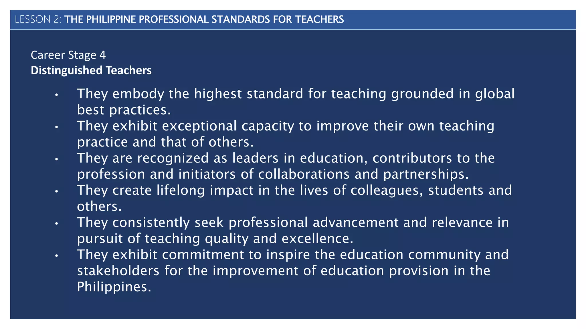 Philippine Professional Standards for Teachers | PPTX