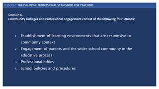 Philippine Professional Standards for Teachers | PPTX