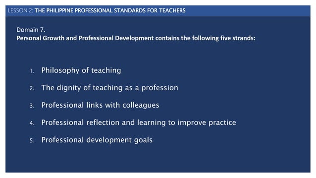 Philippine Professional Standards for Teachers | PPTX | Professional ...