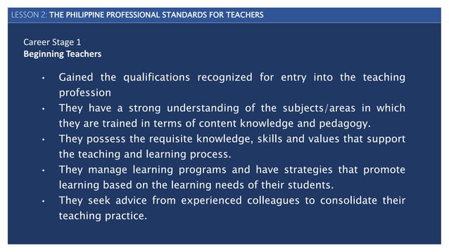 Philippine Professional Standards for Teachers | PPTX | Professional ...