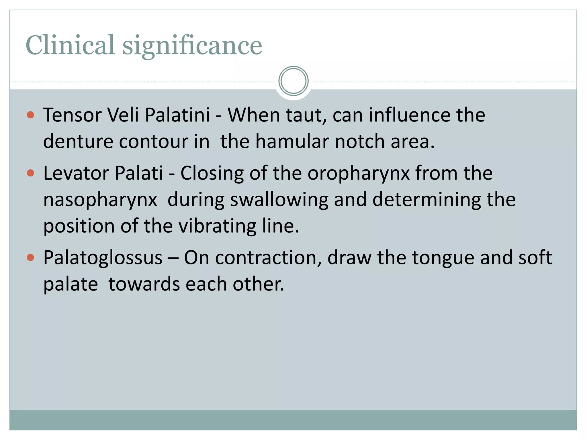 POSTERIOR PALATAL SEAL AREA | PPTX
