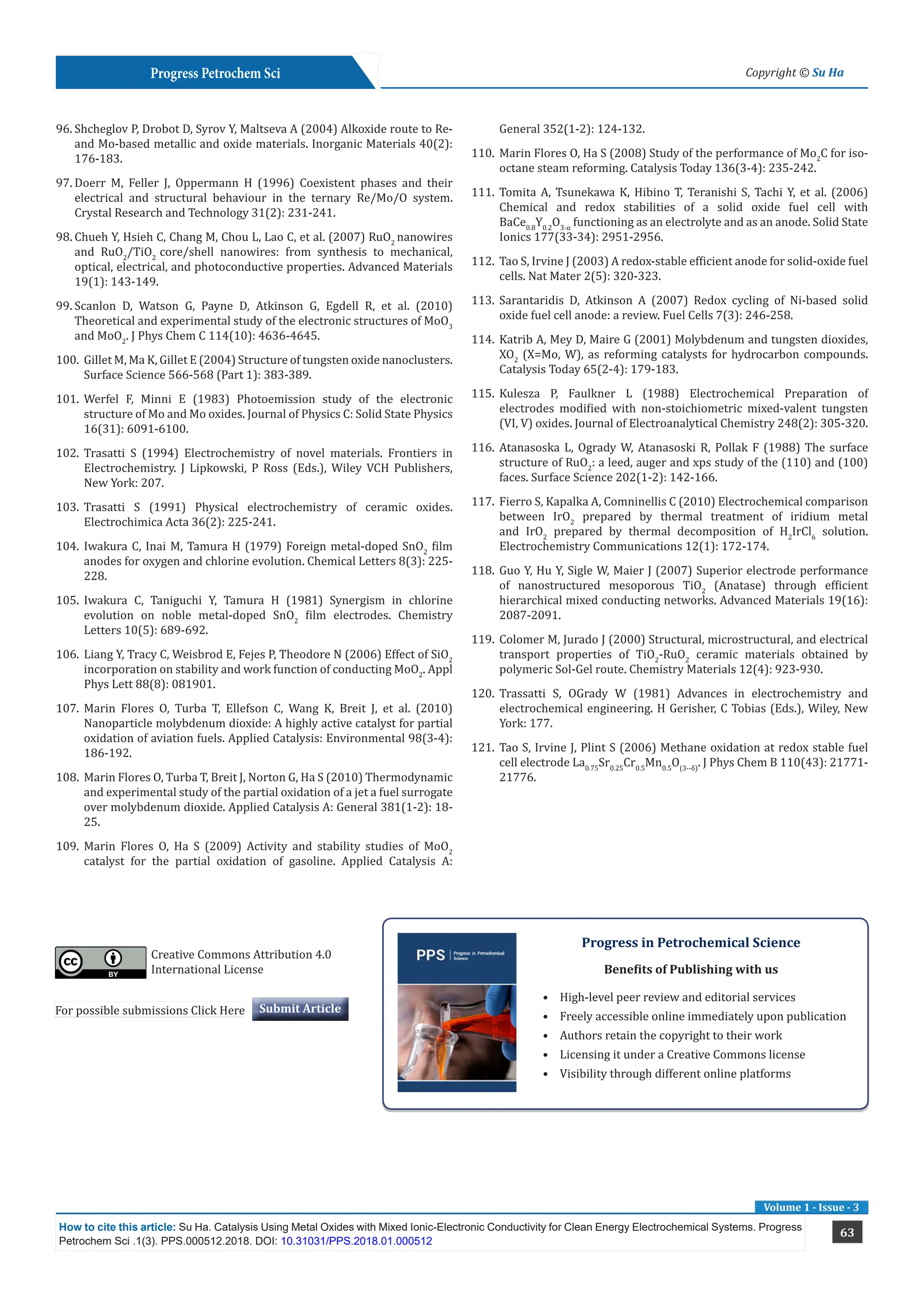 Catalysis Using Metal Oxides with Mixed Ionic -Electronic Conductivity ...