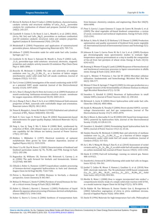 Catalysis Using Metal Oxides with Mixed Ionic -Electronic Conductivity ...
