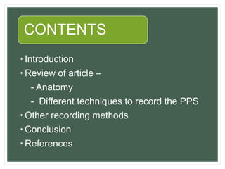 Pps jc | PPTX | Dental Health | Diseases and Conditions