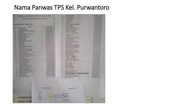 TUGAS KPPS UNTUK PEMILU 2024 BESERTA DENAH PEMUNGUTAN SUARA | PPT