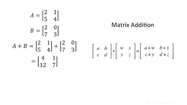PPS Arrays Matrix operations | PPT
