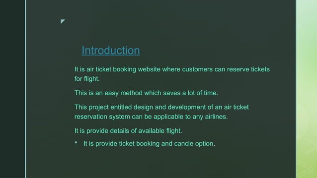 Ppt on Airliness reservation system engg | PPTX