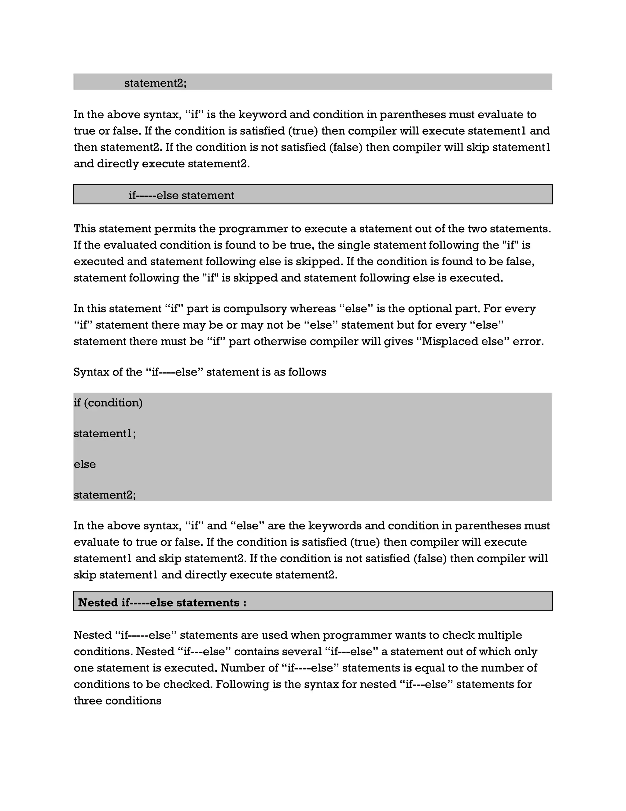PPS 3.3CONDITIONAL BRANCHING AND LOOPS WRITING AND EVALUATION OF ...
