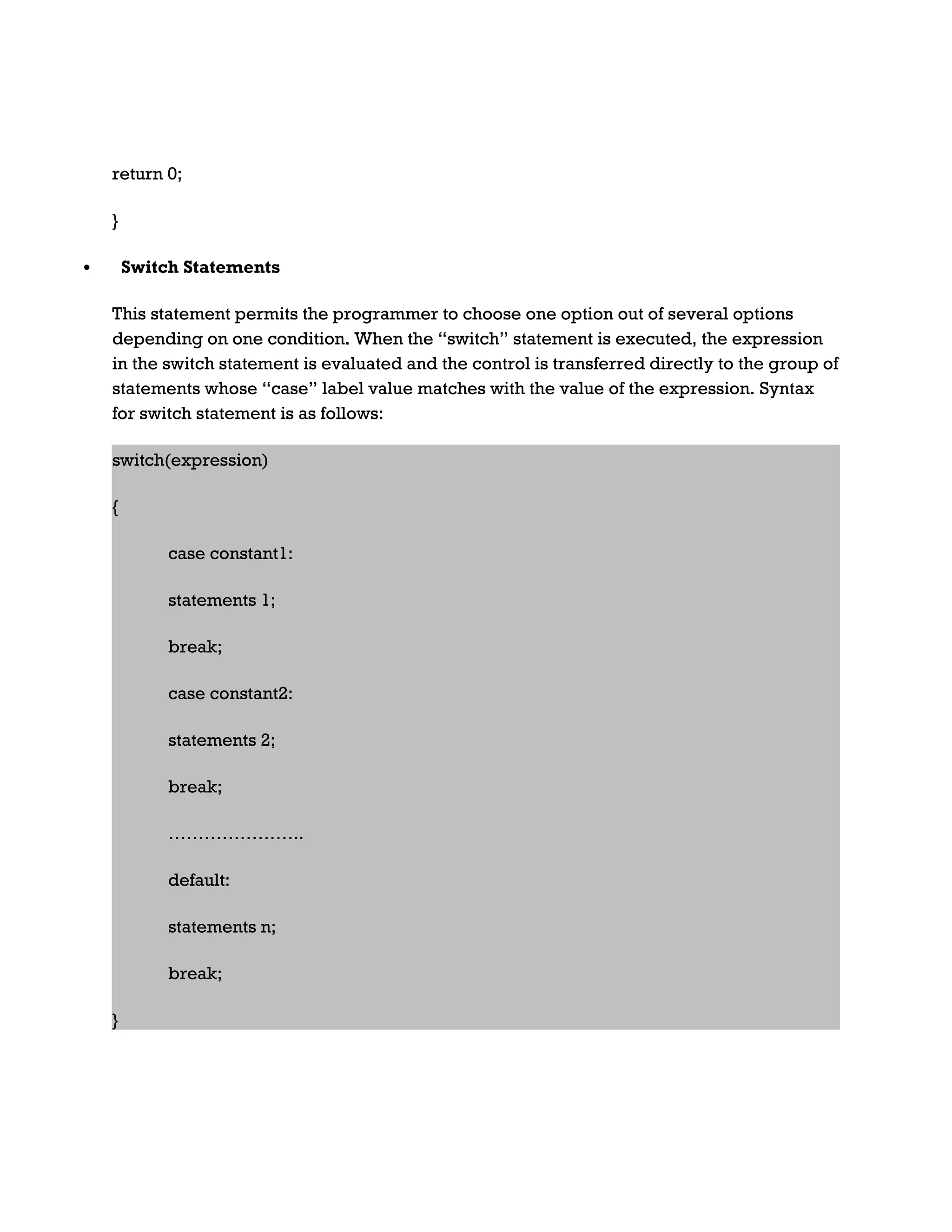 PPS 3.3CONDITIONAL BRANCHING AND LOOPS WRITING AND EVALUATION OF ...
