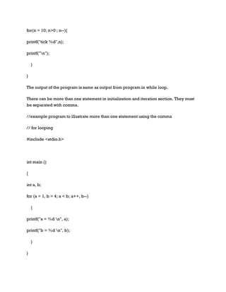 PPS 3.3CONDITIONAL BRANCHING AND LOOPS WRITING AND EVALUATION OF CONDITIONALS AND CONSEQUENT ...