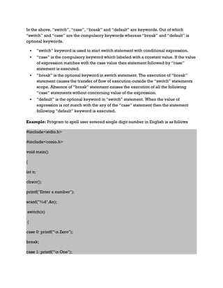 PPS 3.3CONDITIONAL BRANCHING AND LOOPS WRITING AND EVALUATION OF ...