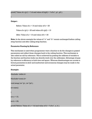 PPS 6.6.FUNCTION INTRODUCTION & WRITING FUNCTIONS, SCOPE OF VARIABLES FUNCTIONS | PDF