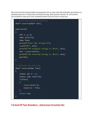 PPS 7.7 RECURSION, AS A DIFFERENT WAY OF SOLVING PROBLEMS. EXAMPLE PROGRAMS | DOCX | Programming ...