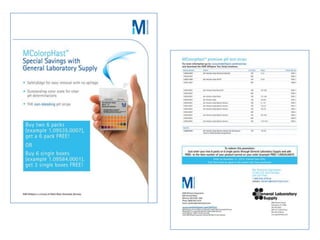 Recent project work portfolio for EMD Millipore | PPT