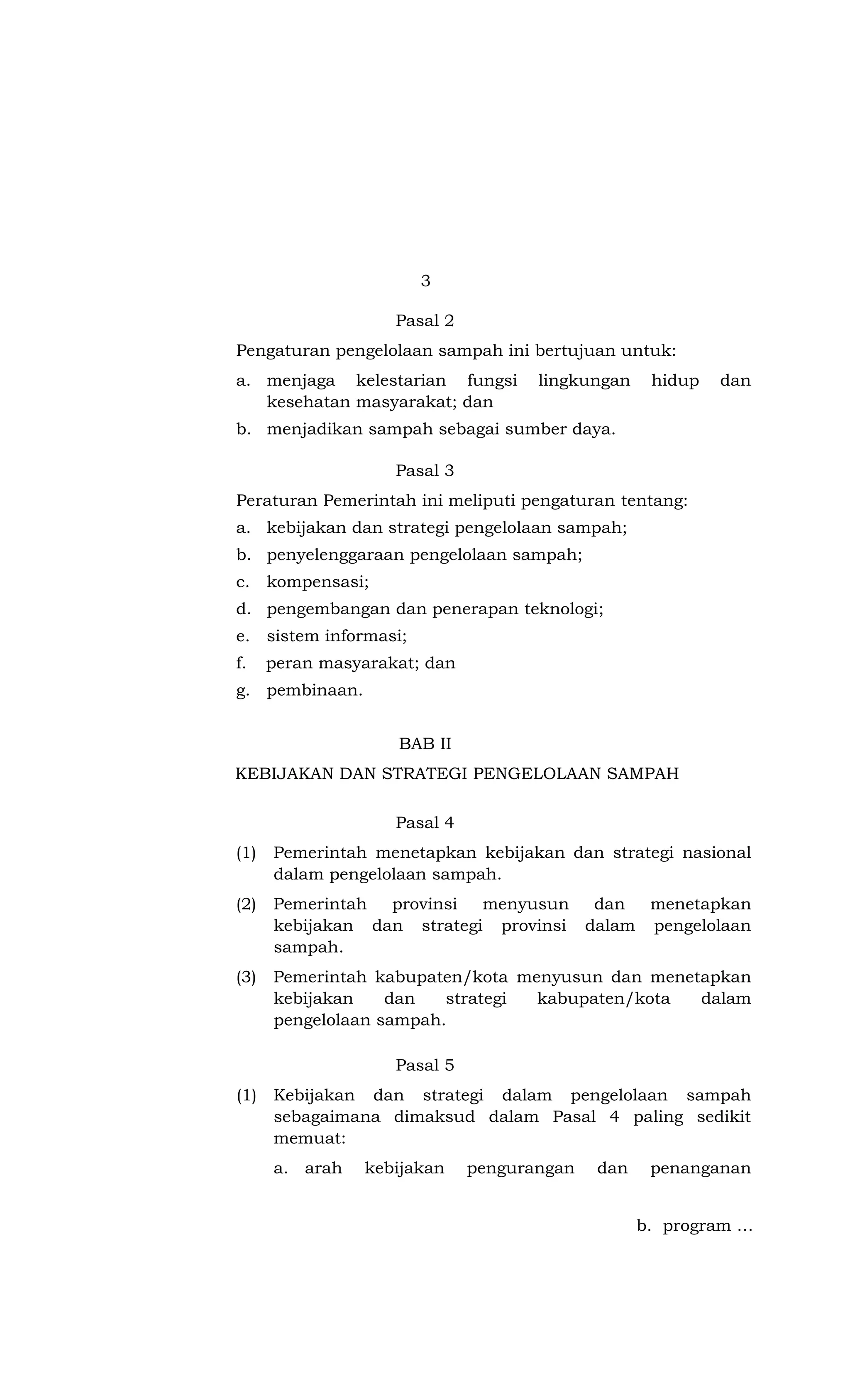 Pp sampah nomor 81 tahun 2012 | DOC