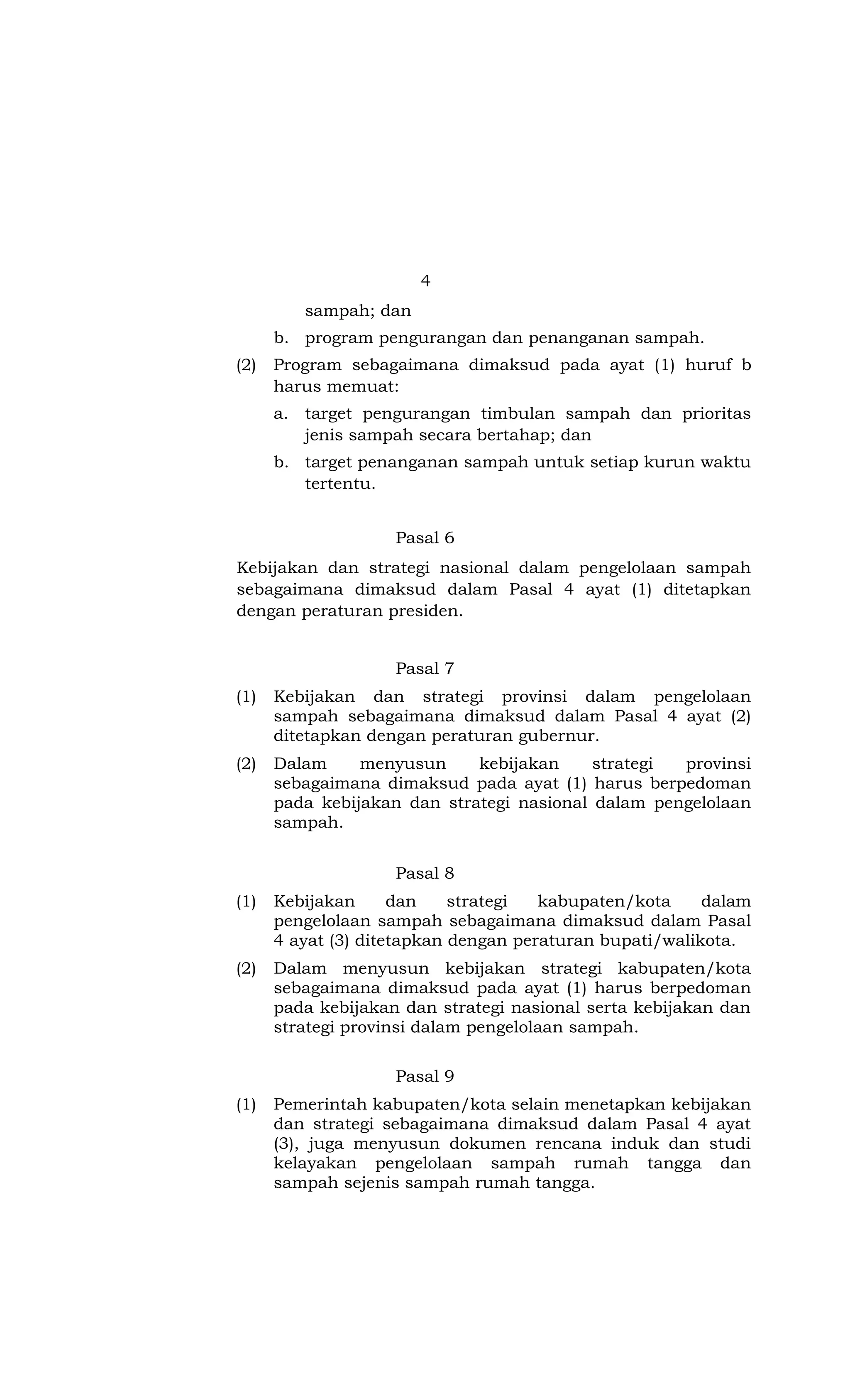 Pp sampah nomor 81 tahun 2012 | DOC