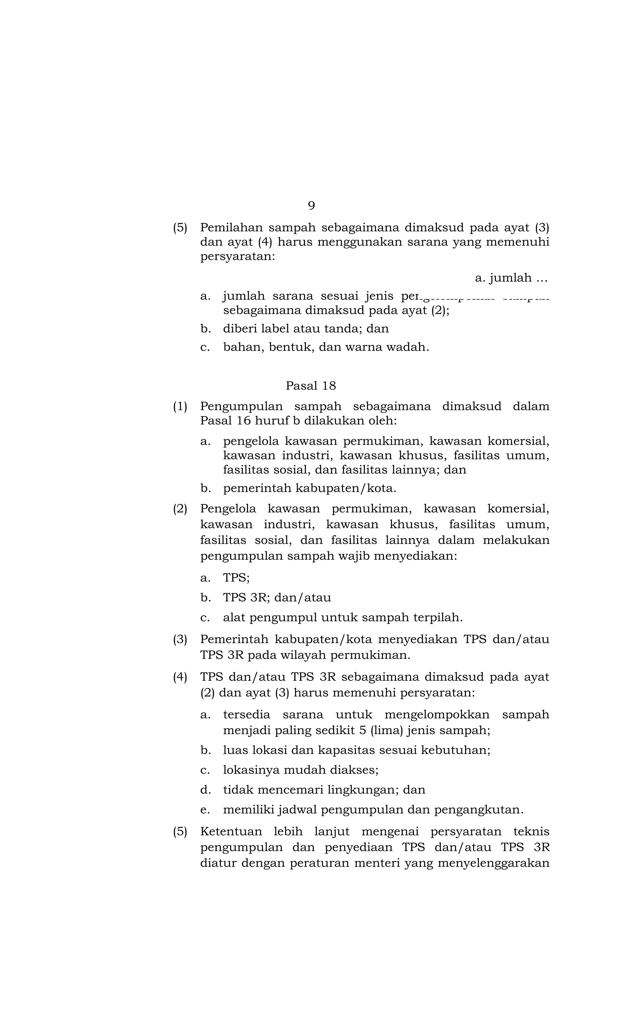 Pp sampah nomor 81 tahun 2012 | DOC