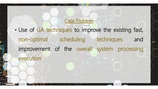 Genetic Algorithm (Production Scheduling) | PPT