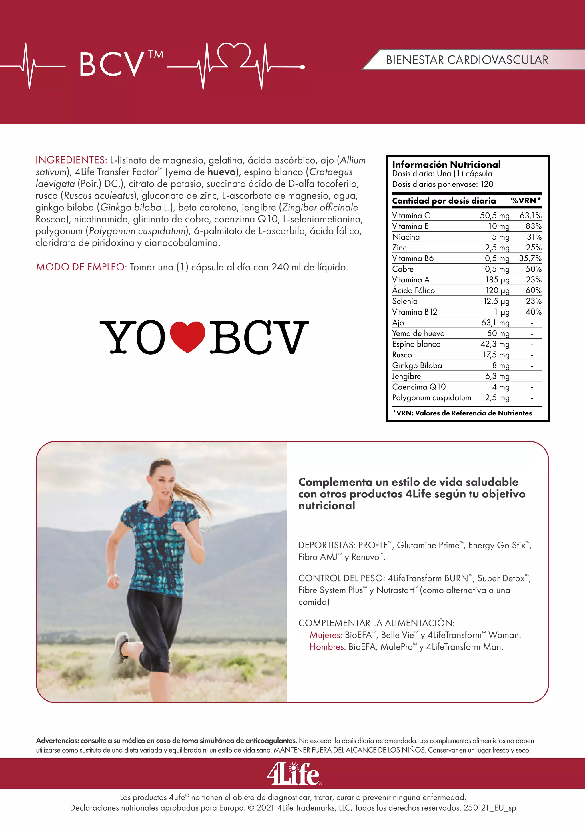 BCV 4Life | PDF | Herbs and Supplements | Alternative Medicine